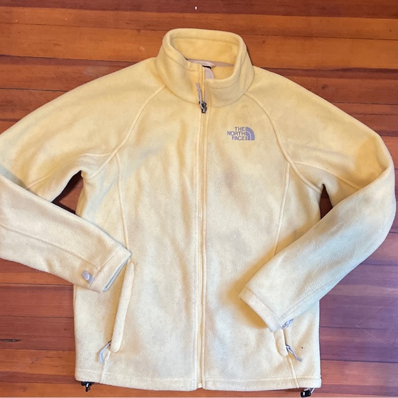 The North Face | Jackets & Coats | The North Face Yellow Fleece Zipup ...